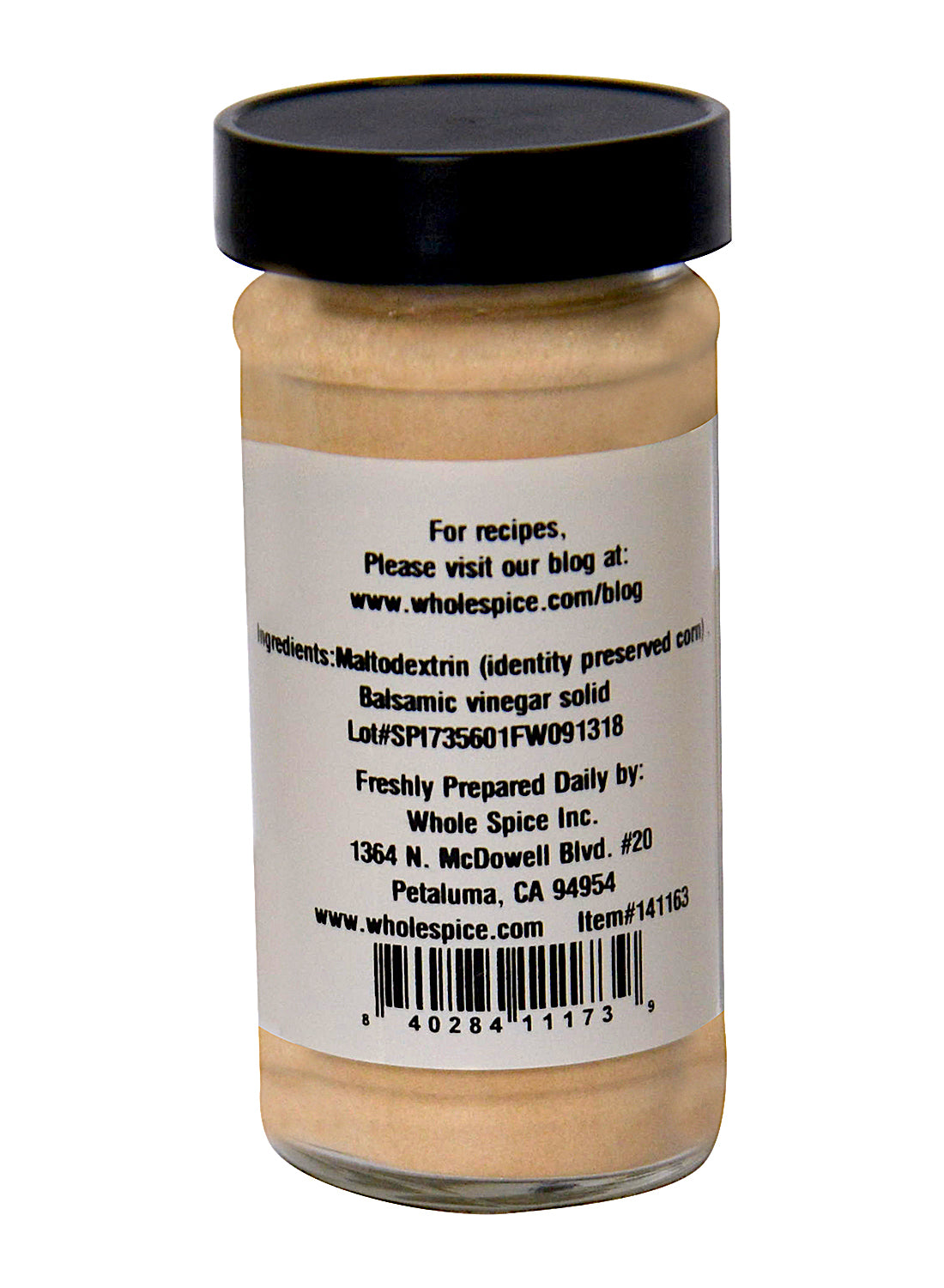 Balsamic Vinegar Powder – Whole Spice, Inc.