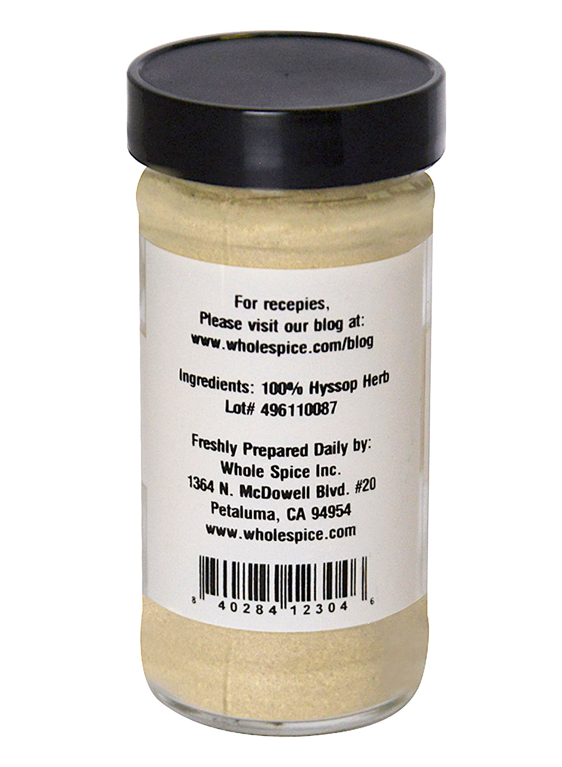 Hyssop Herb Powder – Whole Spice, Inc.