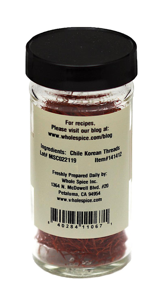 Korean Chili Threads – Whole Spice, Inc.