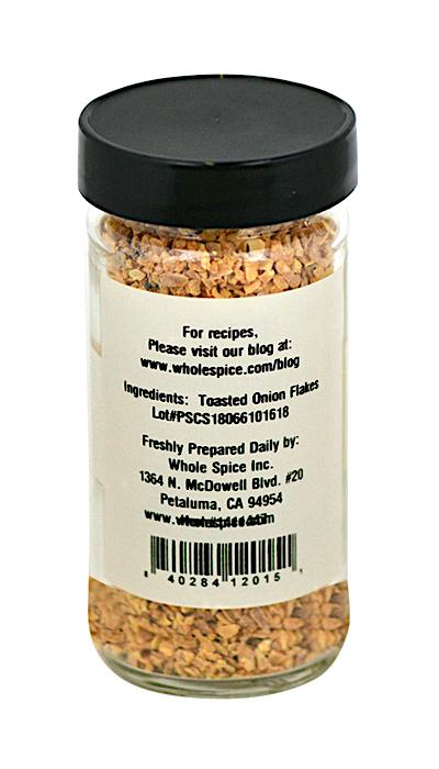 Onion Toasted Flakes – Whole Spice, Inc.