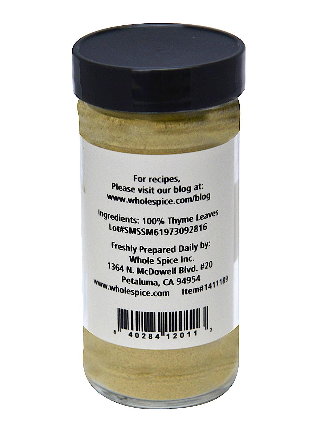 Thyme Powder – Whole Spice, Inc.